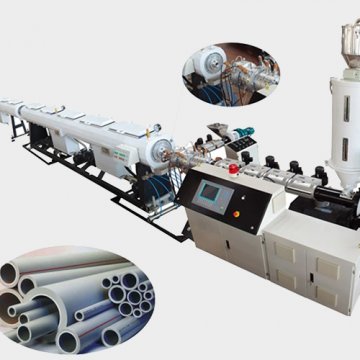 PPR/PERT Pipe extrusion line_PPR hot water pipe making machine