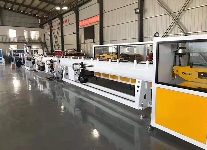 PPR/PERT Pipe extrusion line_PPR hot water pipe making machine
