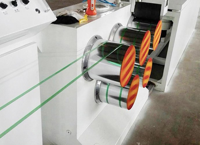PET strap band production line_PET 2 strap band extrusion machinery