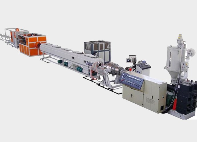 PPR/PERT Pipe extrusion line_PPR hot water pipe making machine